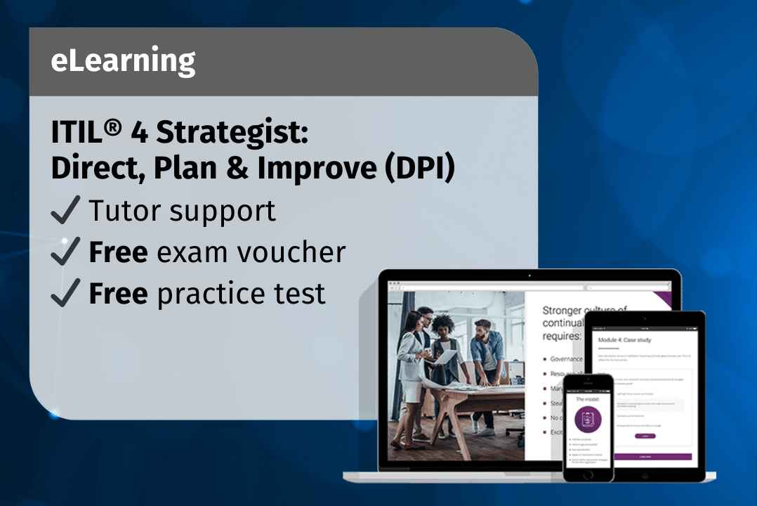 ITIL® 4 Strategist: Direct, Plan & Improve (DPI) - eLearning - EA Learning
