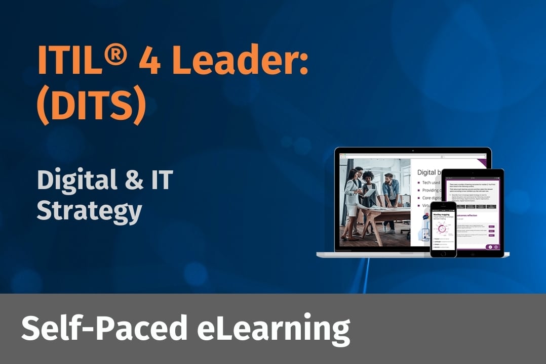ITIL® 4 Leader: Digital & IT Strategy (DITS) - eLearning - EA Learning