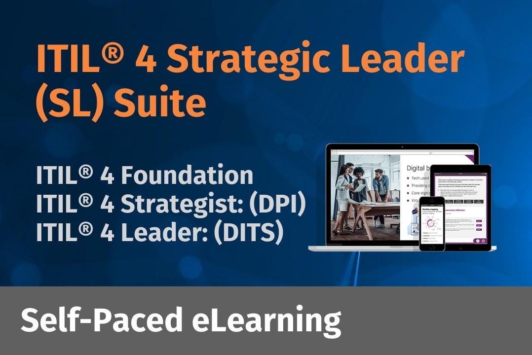 ITIL® 4 Strategic Leader (SL) Suite - eLearning - EA Learning