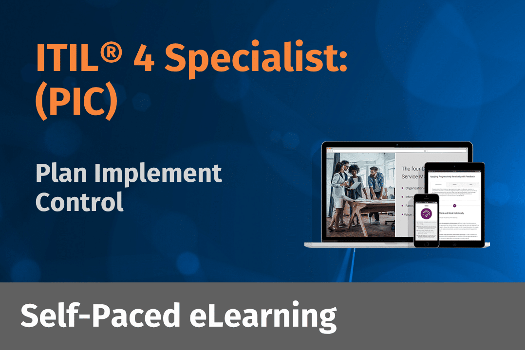 ITIL® 4 Specialist: Plan, Implement and Control - eLearning - EA Learning