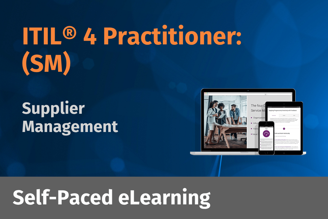 ITIL® 4 Practitioner: Supplier Management (SM) - eLearning - EA Learning